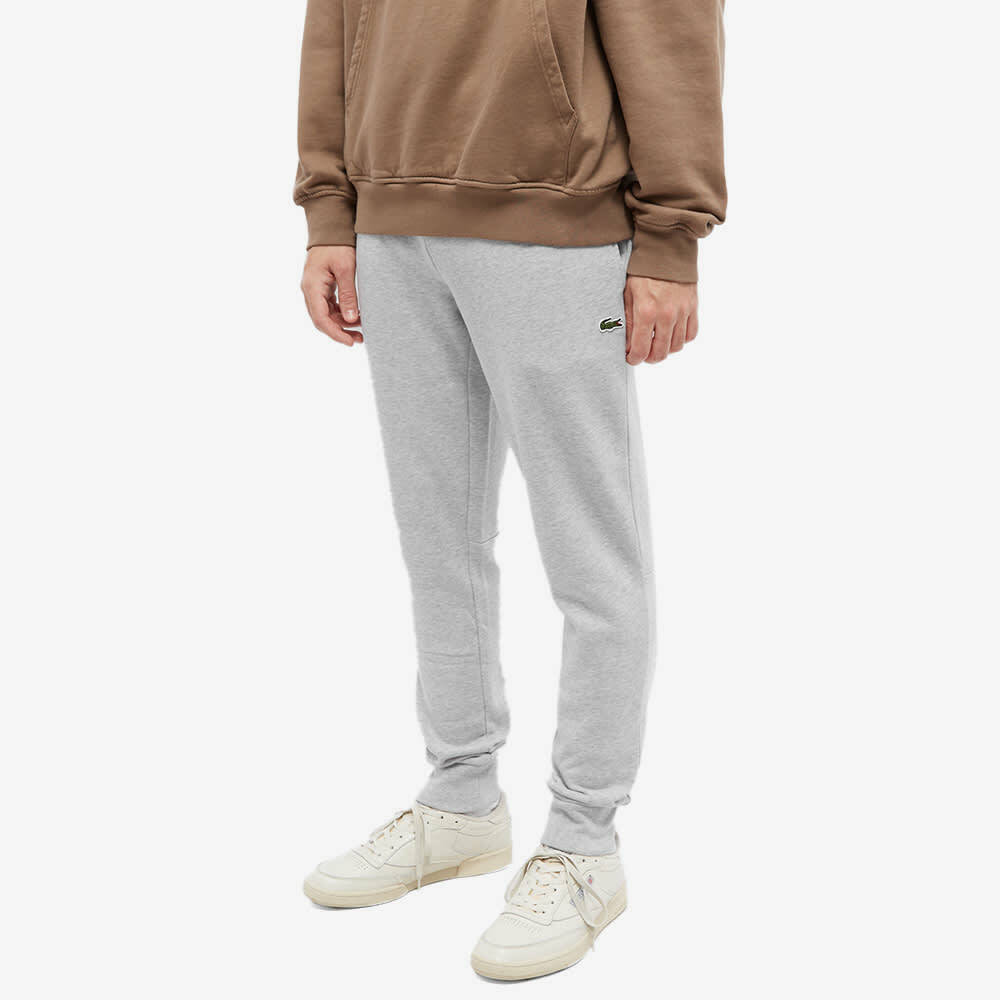 Lacoste Men's Classic Slim Sweat Pants in Silver Marl Lacoste