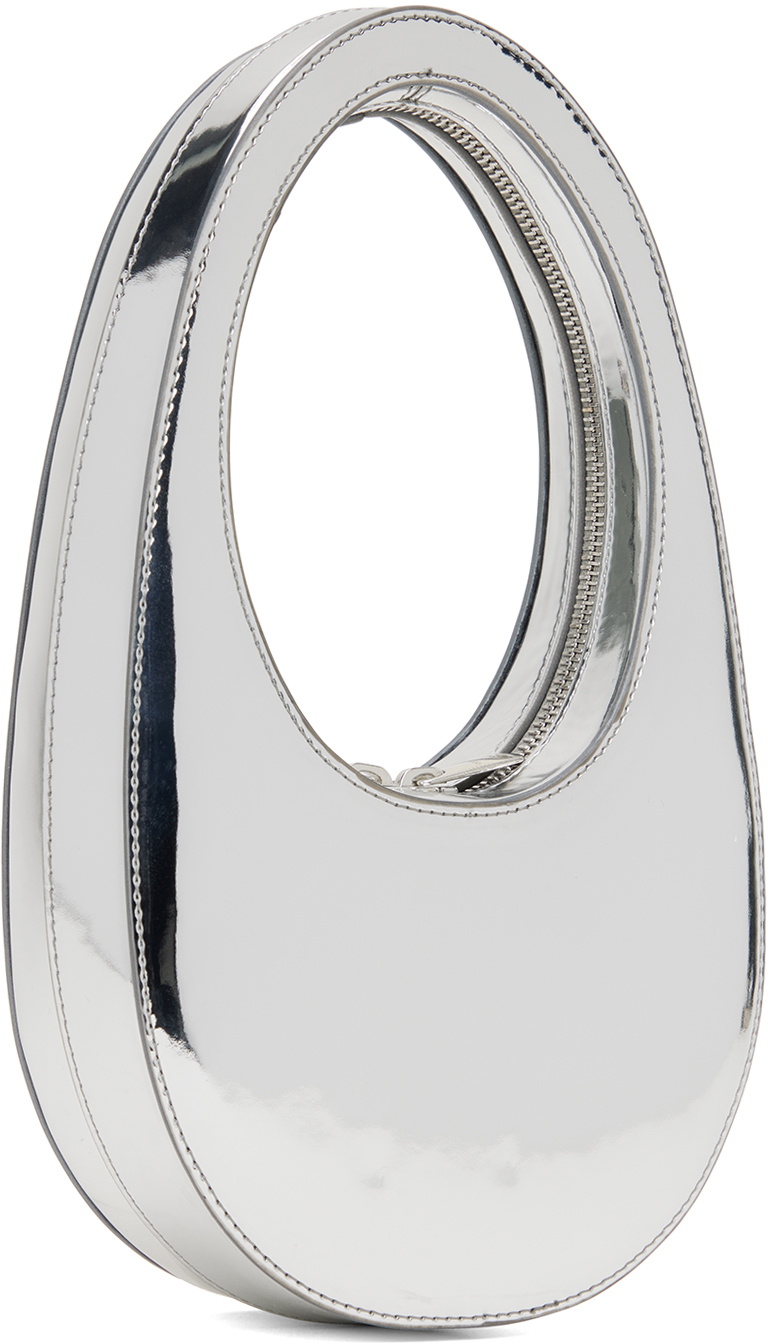 Coperni Silver Mini Swipe Bag Coperni