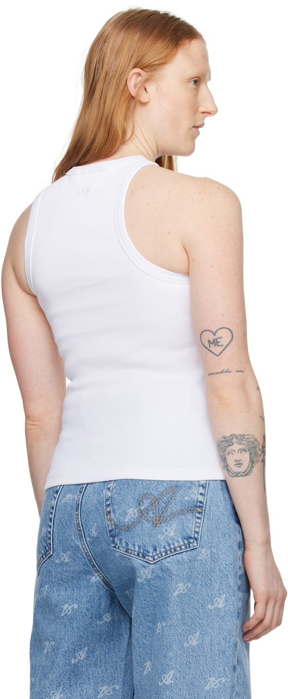Axel Arigato White Scoop Tank Top Axel Arigato