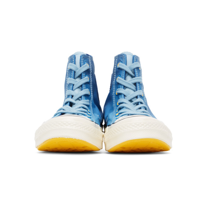 Converse Blue Gradient Chuck 70 High Sneakers Converse