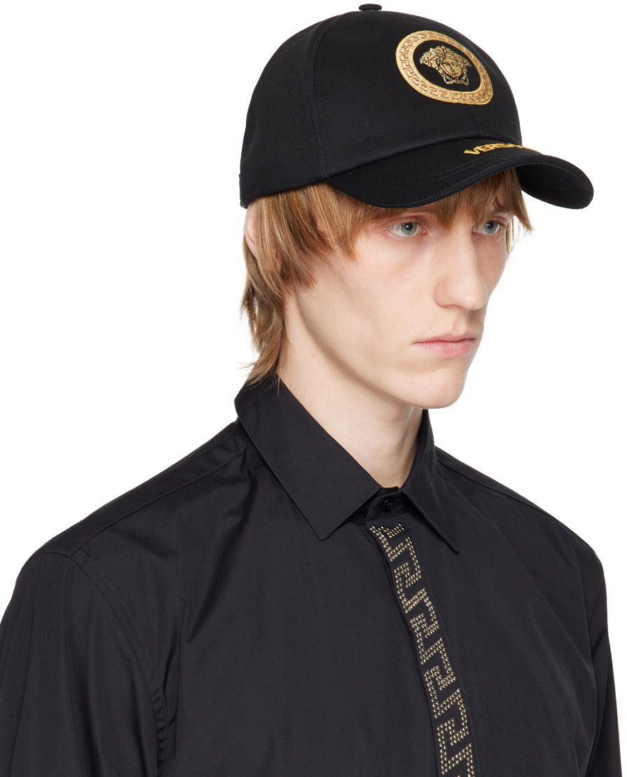 Versace Black Medusa Cap Versace