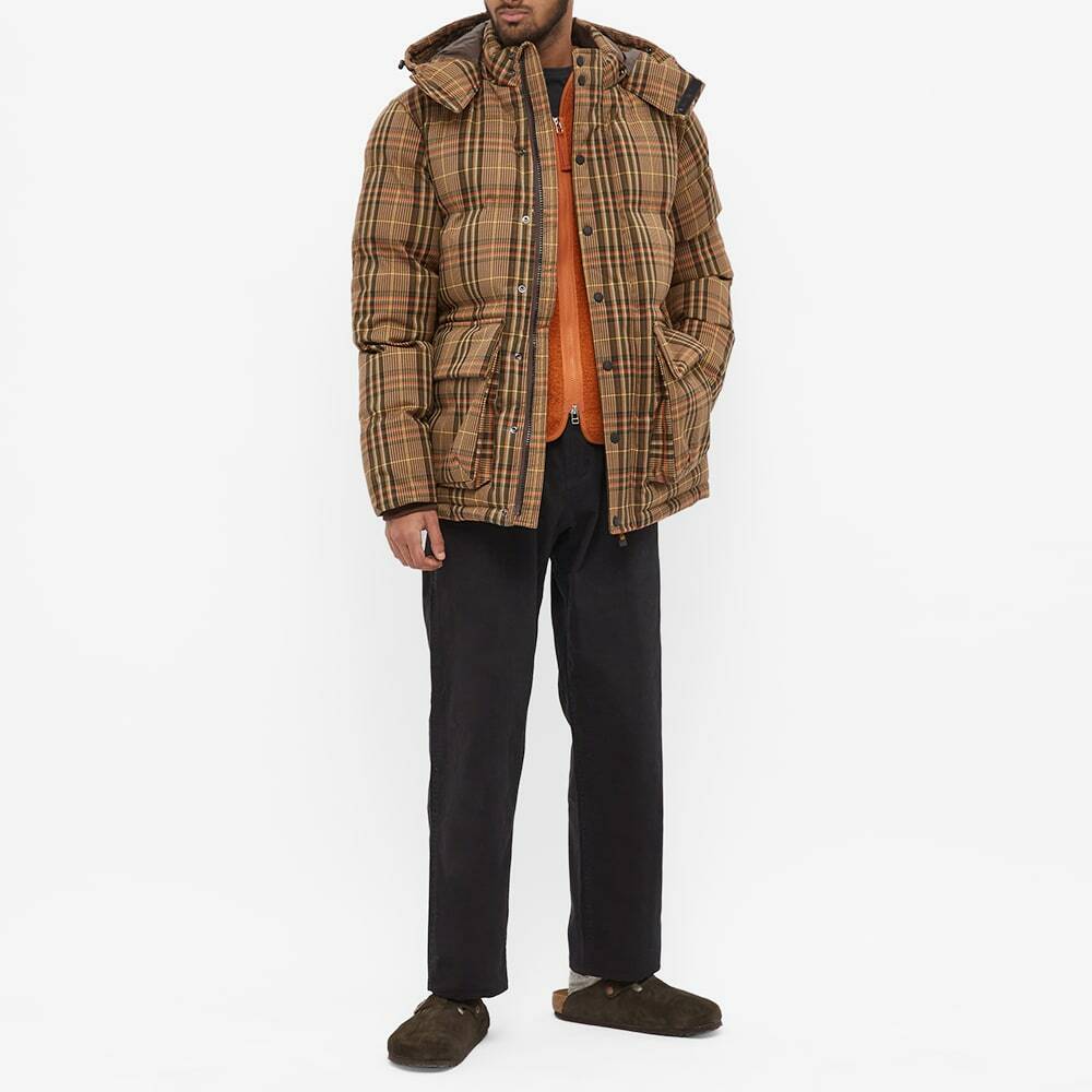 Hikerdelic Men's Conway Smock Jacket in Brown Plaid Hikerdelic