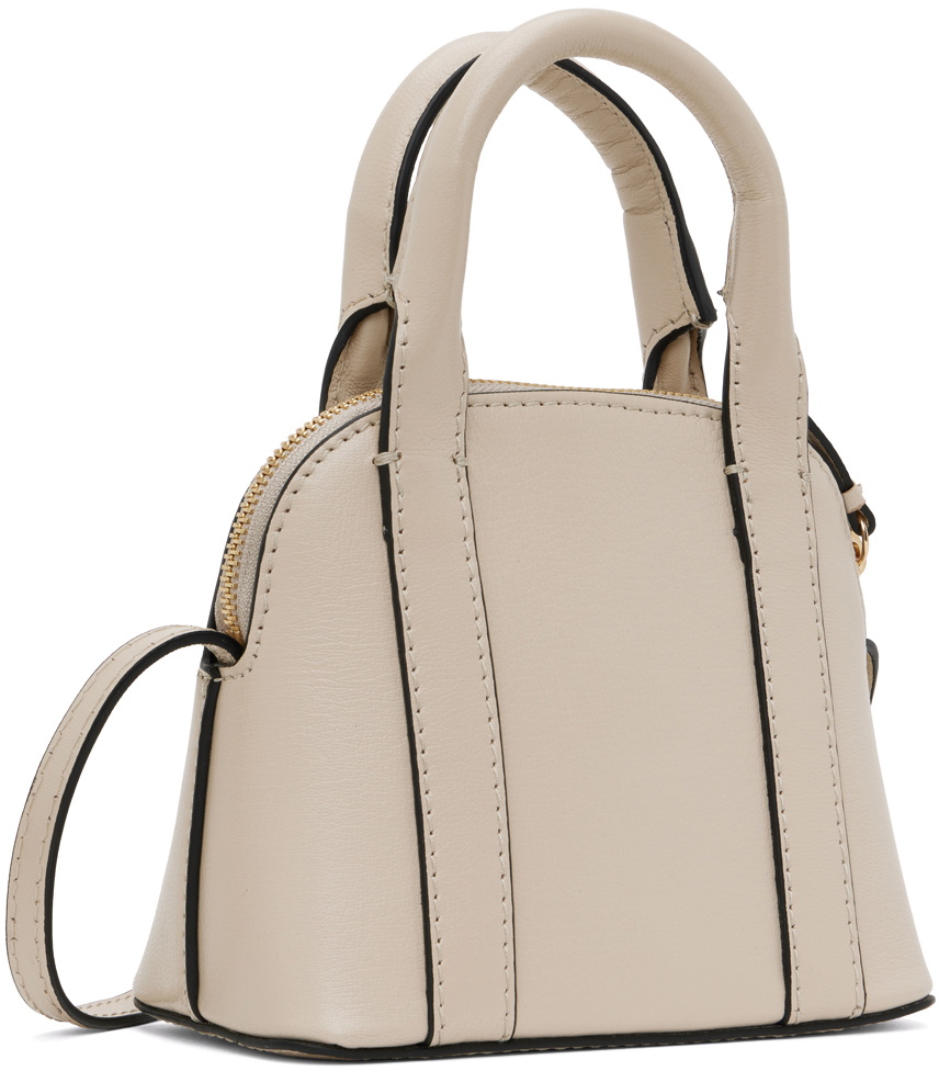 See by Chloé Beige Micro Saddie Bag See by Chloe