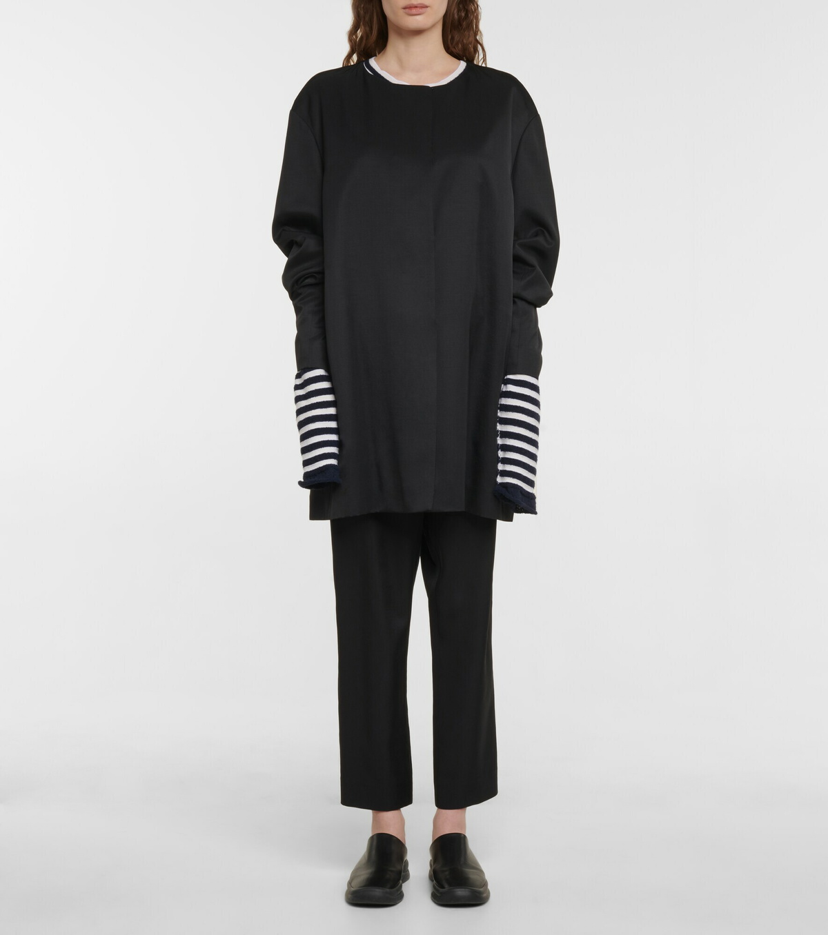 The Row - Alani silk and wool jacket The Row