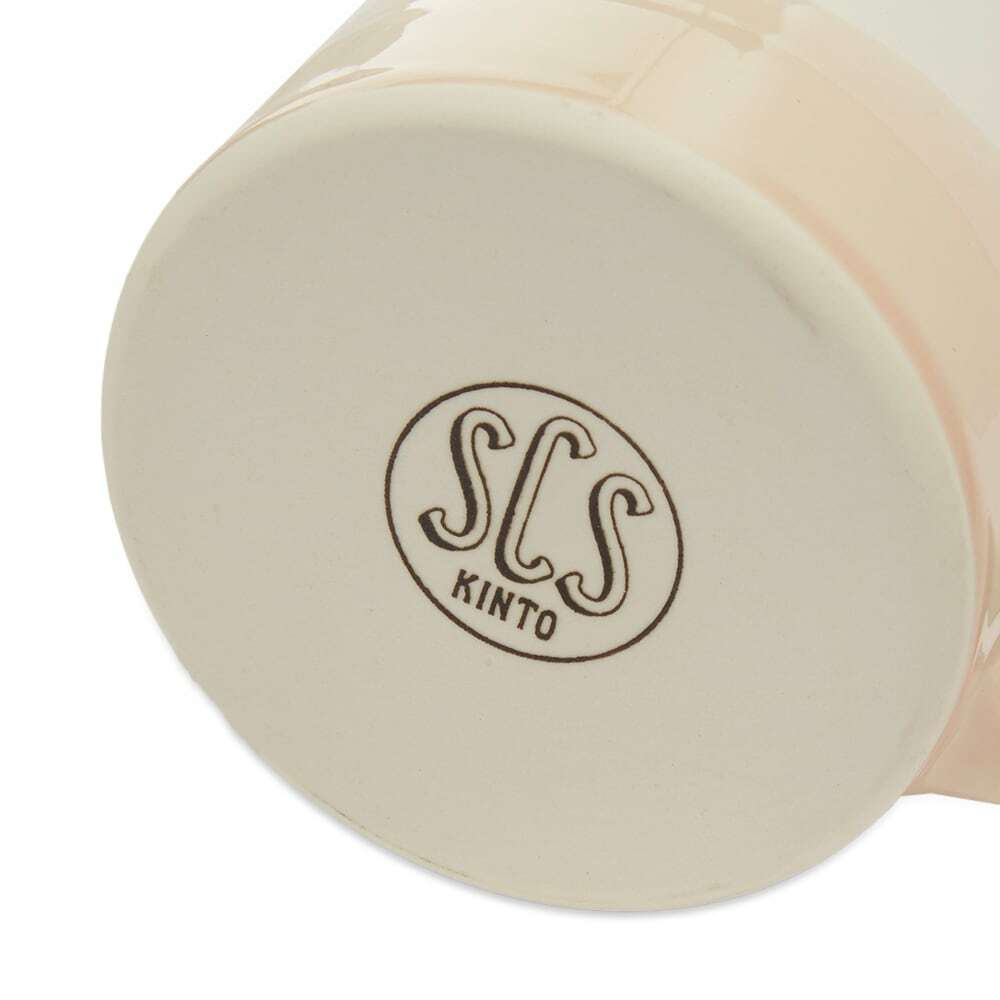 KINTO SCS-S03 Mug in White/Pink Beige 320ml KINTO