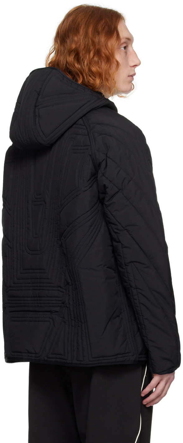 Y-3 Black Quilted Jacket Y-3