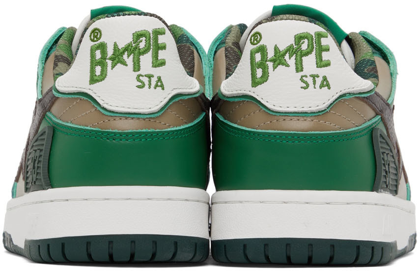 BAPE Green ABC SK8 Sta #2 M2 Sneakers A Bathing Ape
