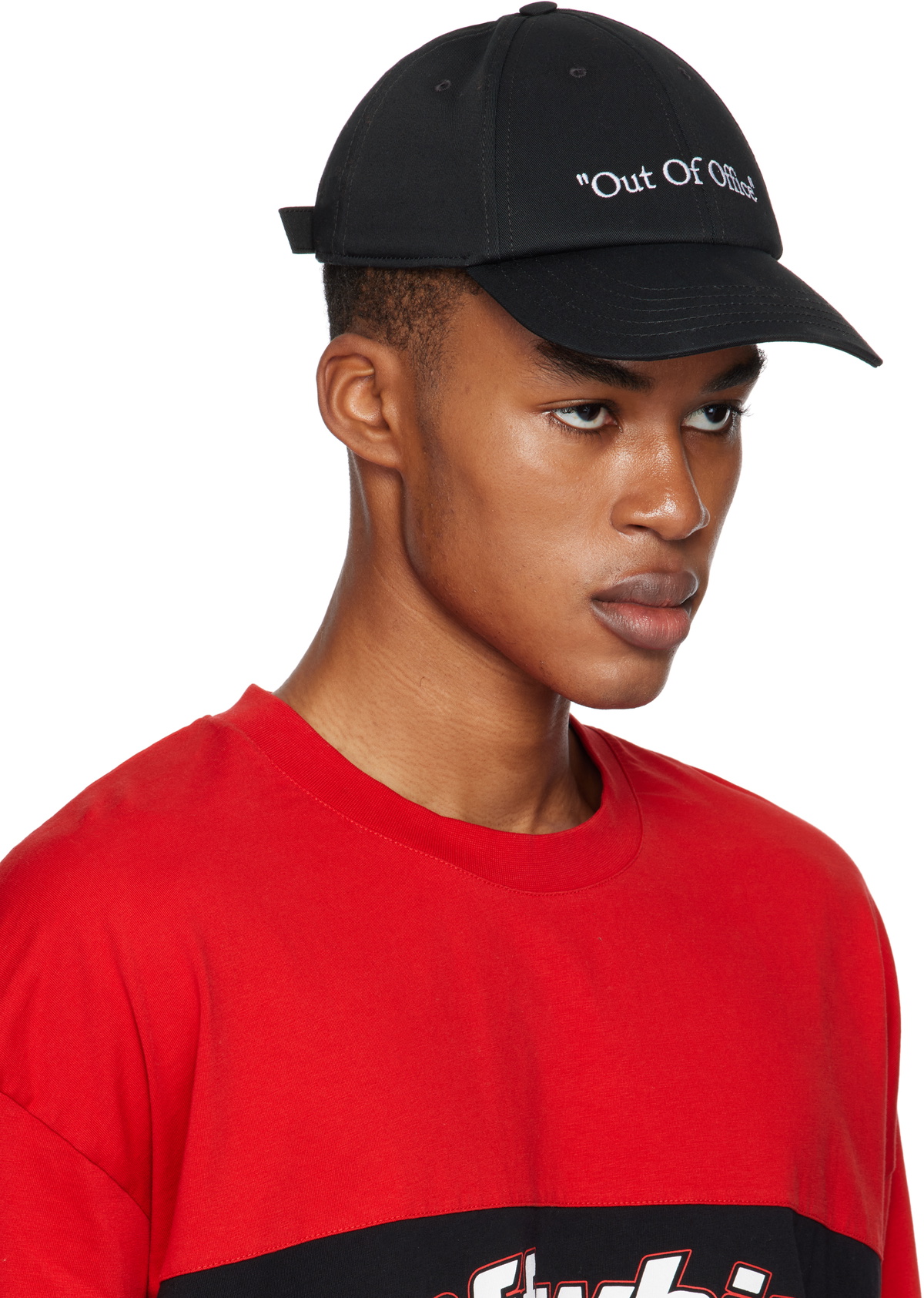 Off-White Black 'Out Of Office' Cap Off-White