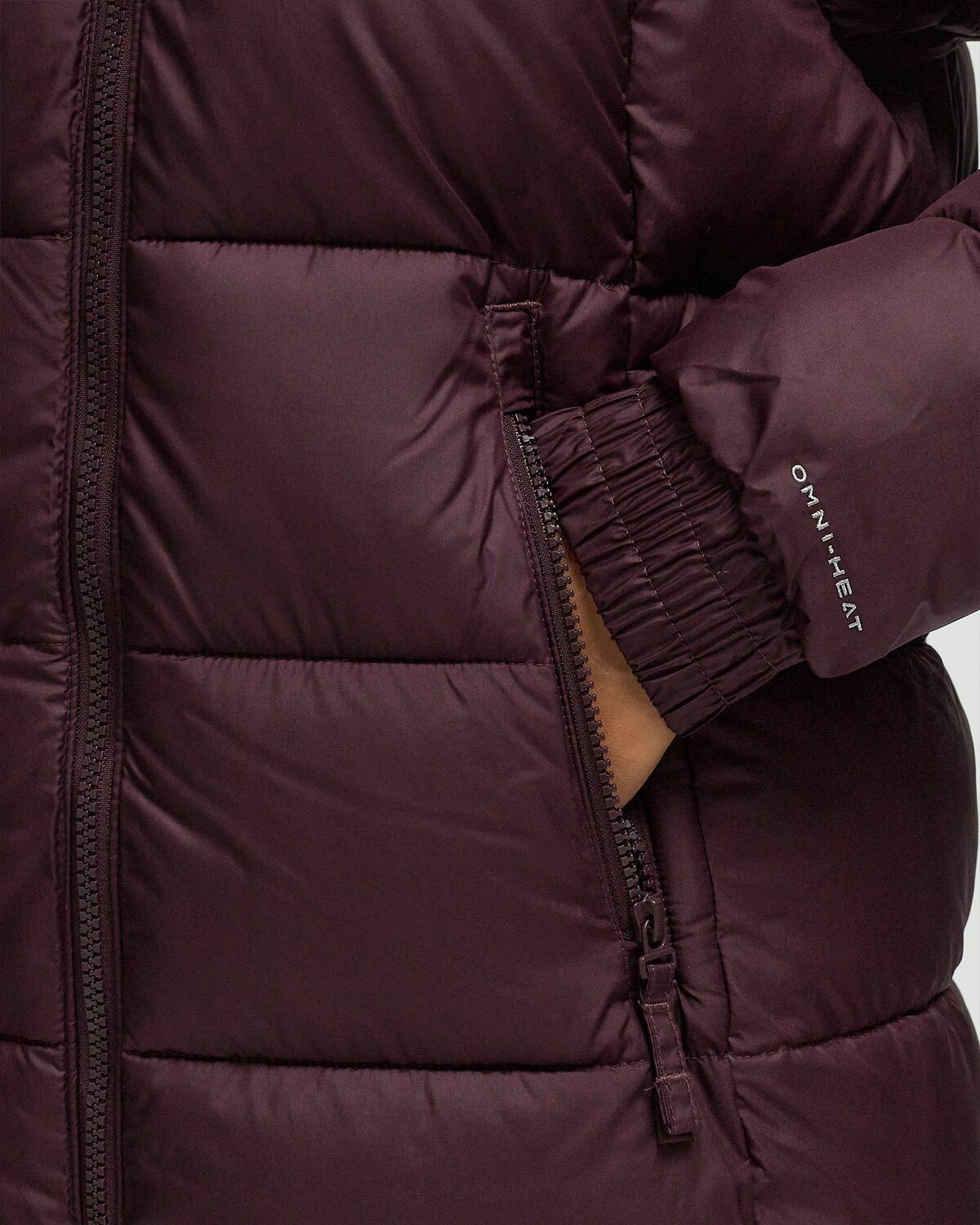 Columbia Pike Lake Ii Long Jacket Purple - Womens - Down & Puffer ...