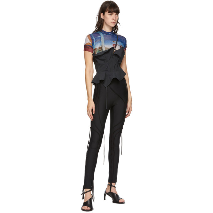 Ottolinger Black Strappy Leggings Ottolinger