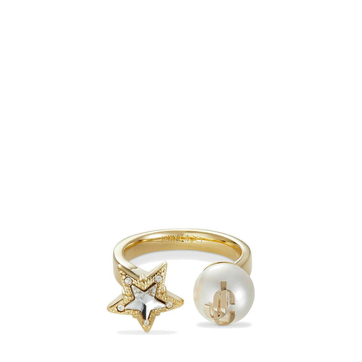 Jimmy Choo Jc Star Pearl Ring Jimmy Choo