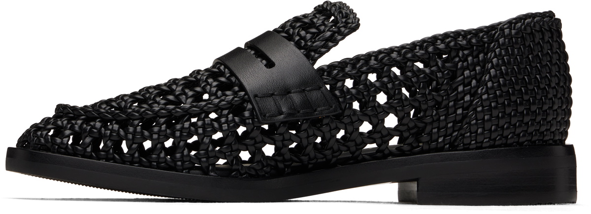 3.1 Phillip Lim Black Alexa Macrame Loafers 3.1 Phillip Lim