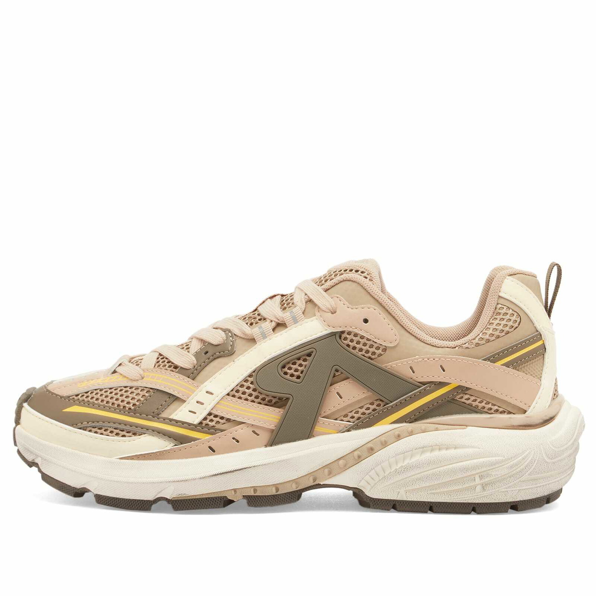 Represent Men's Storm Runner in Taupe/Yellow Represent