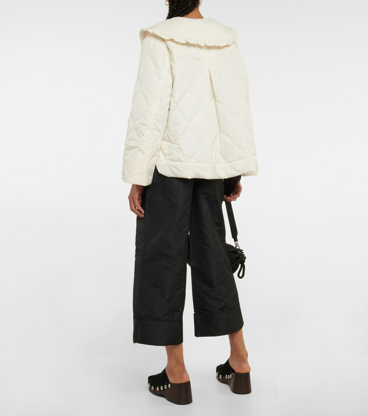 Ganni - Quilted ripstop jacket GANNI