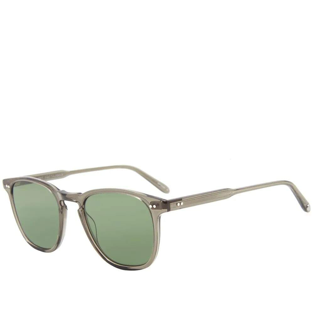 Garrett Leight Men's Brooks Sunglasses in Grey Crystal/Pure G15 Garrett ...