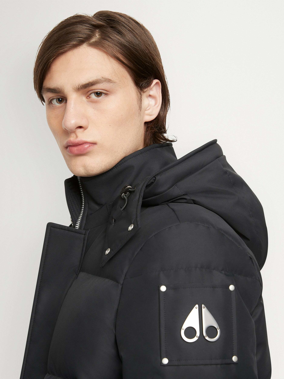 Moose Knuckles Jacket Black Mens Moose Knuckles