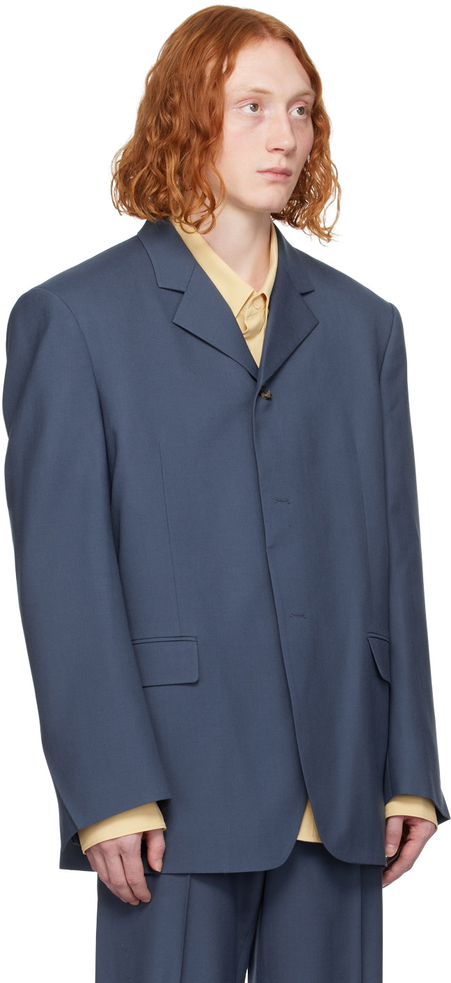 Recto Blue Padova Blazer Recto