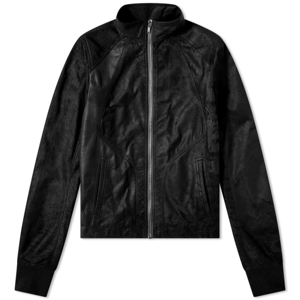 Rick Owens Intarsia Leather Jacket Rick Owens
