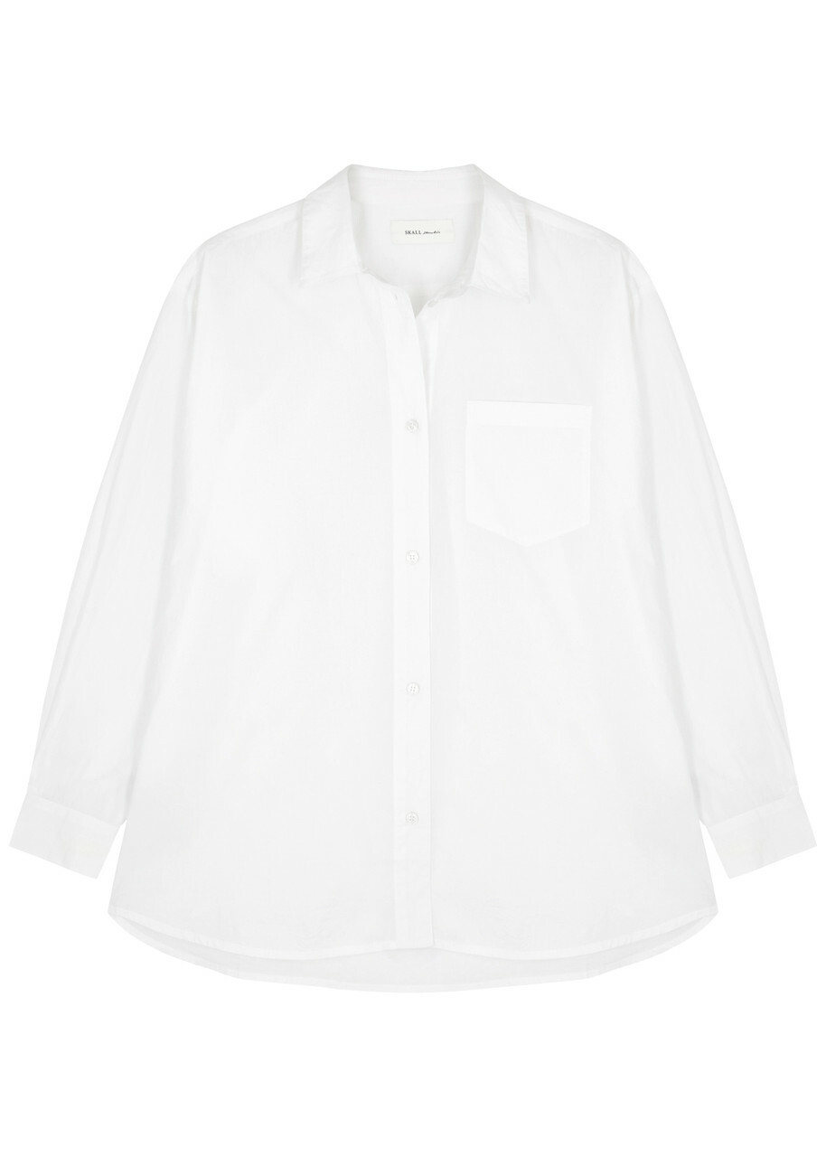 Skall Studio Edgar Cotton Shirt White Skall Studio