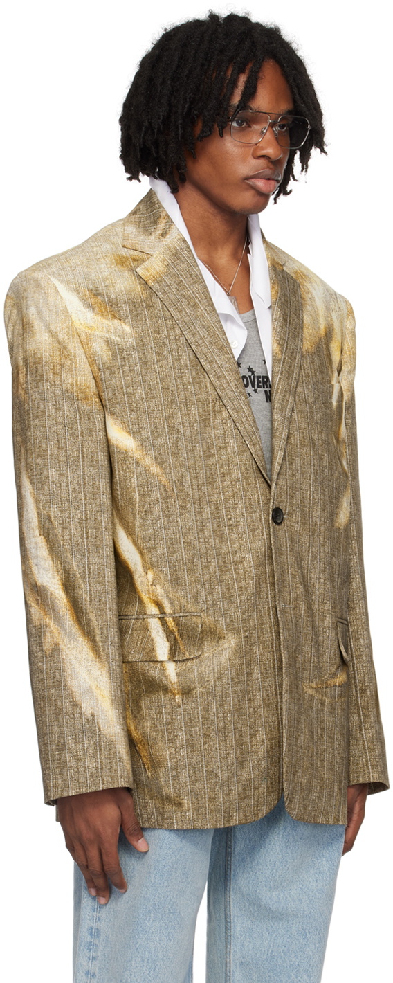 Y/Project Beige Sun Bleached Blazer Y/Project