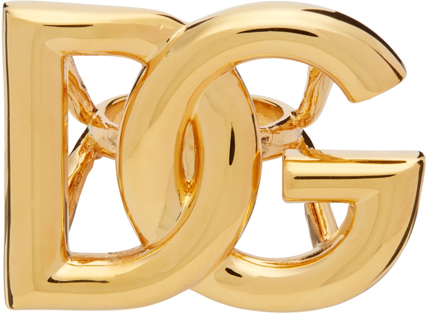 Dolce & Gabbana Gold DG Logo Ring Dolce & Gabbana