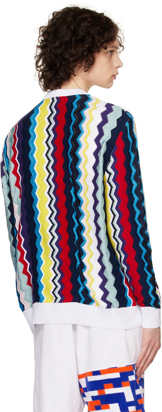 Missoni Multicolor Chevron Sweater Missoni