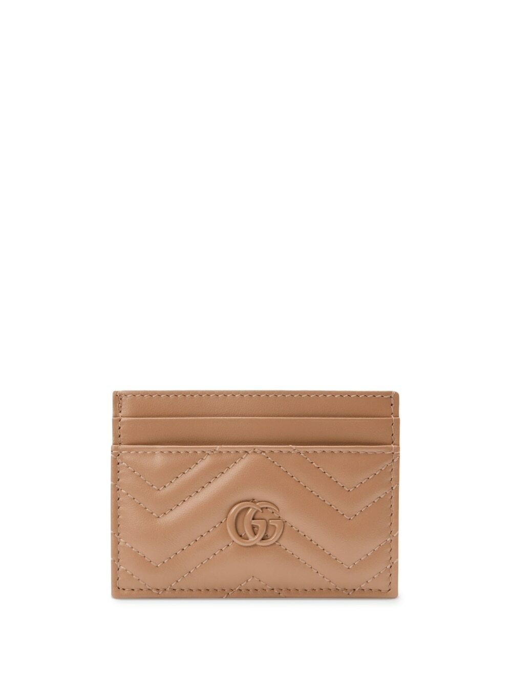 GUCCI - Gg Marmont Leather Credit Card Case Gucci