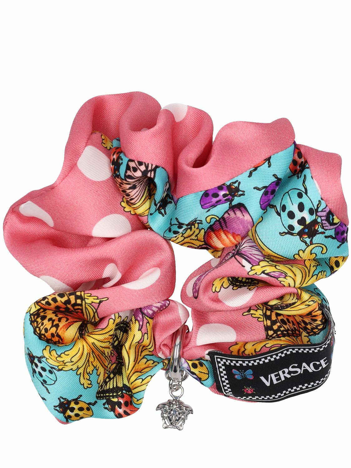 VERSACE - Murakami Floral Print Scrunchie Versace