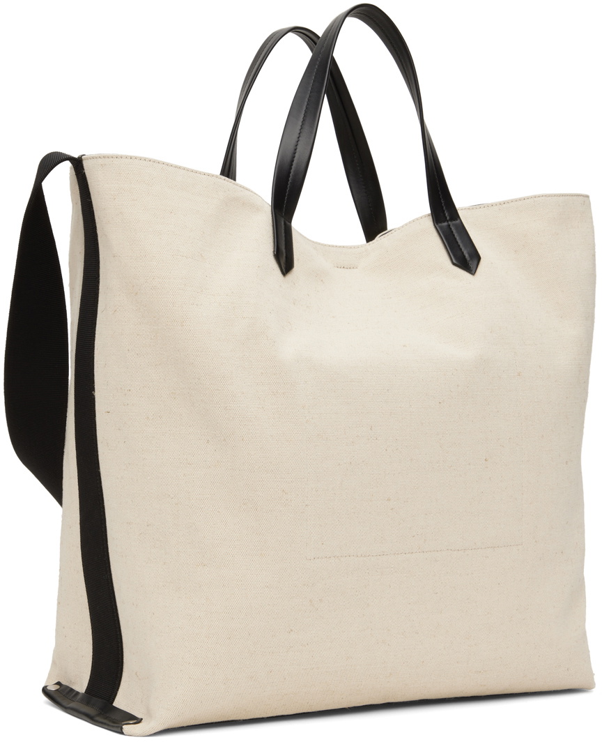 Jil Sander Off-White Medium Tape Tote Jil Sander