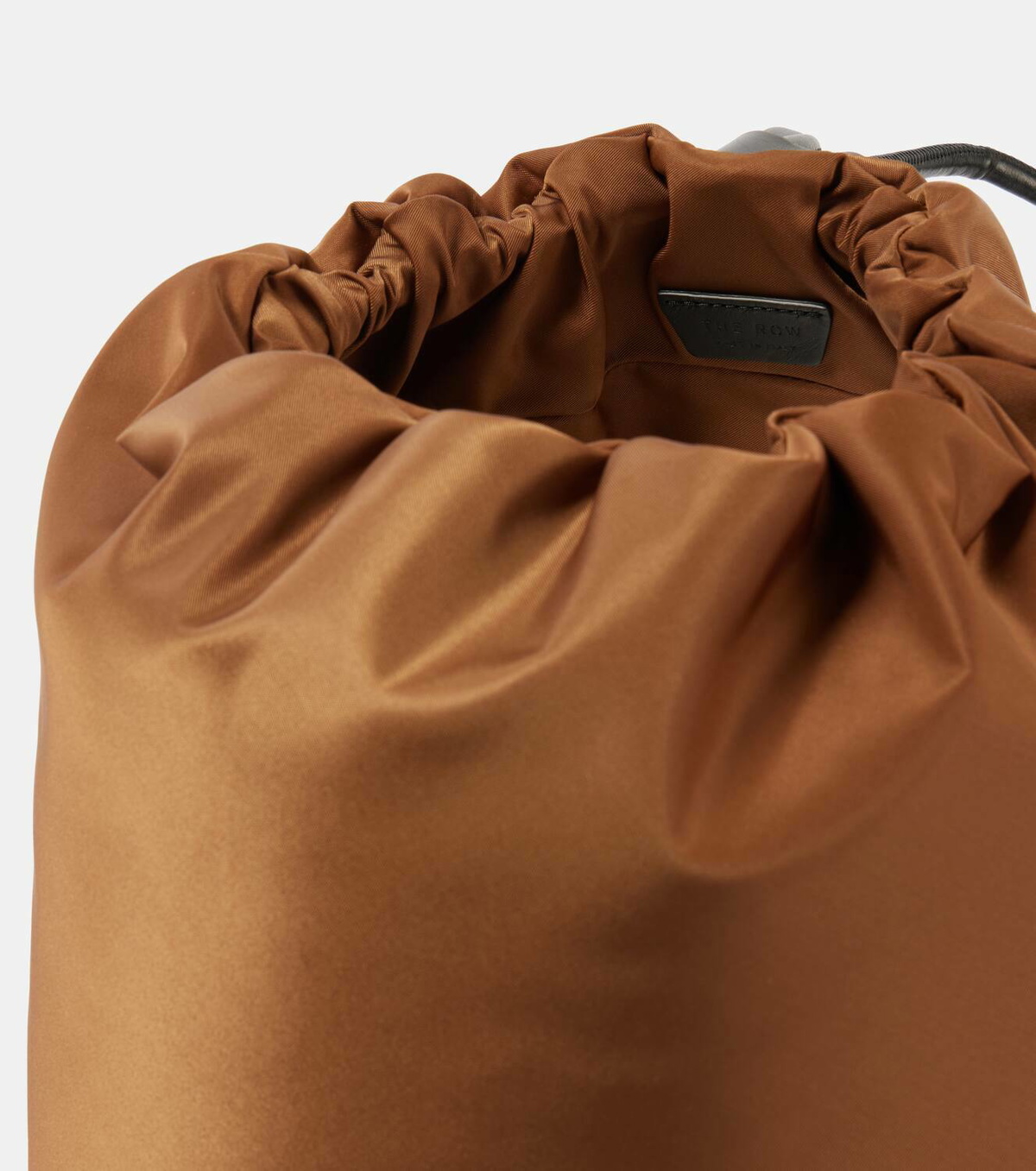 The Row Sporty leather-trimmed backpack The Row