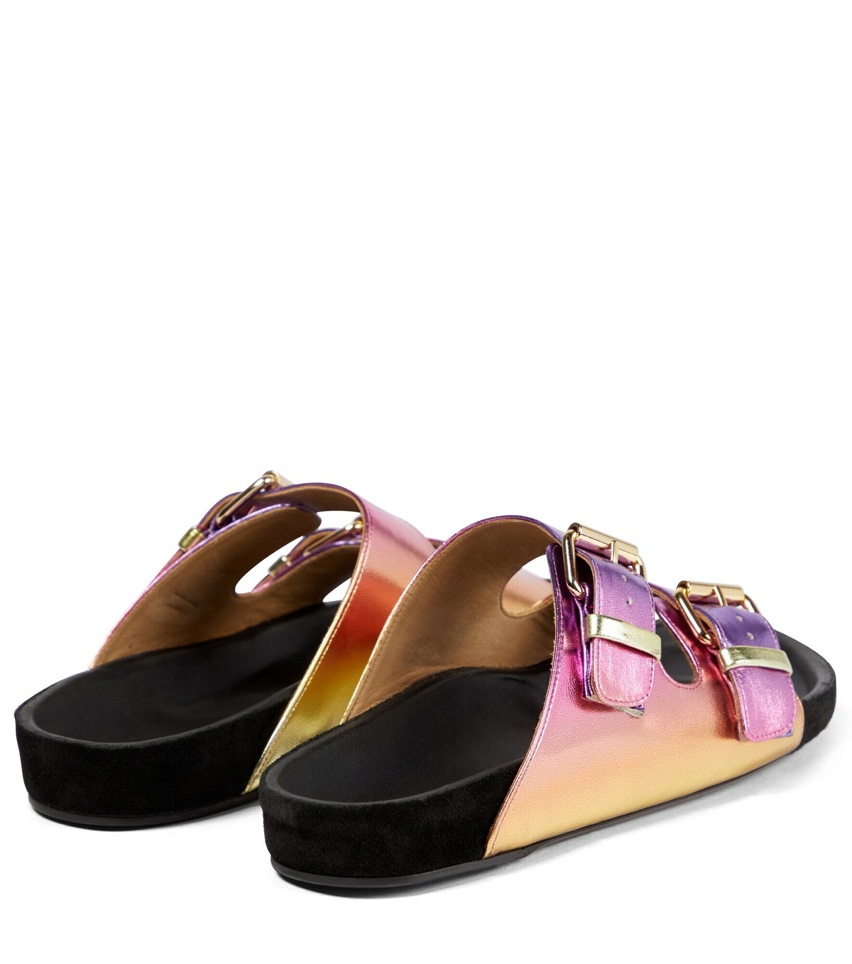 Isabel Marant - Lennyo metallic leather sandals Isabel Marant
