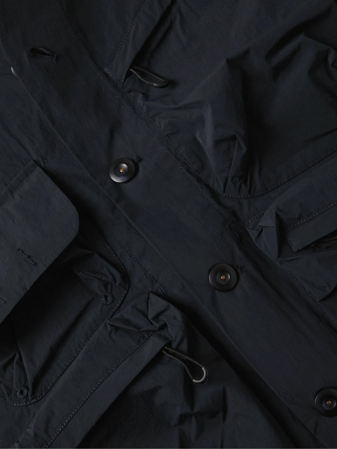 Norbit by Hiroshi Nozawa - Nylon Field Jacket - Blue Norbit by Hiroshi ...