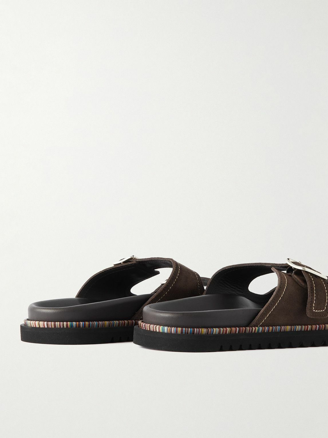 Paul Smith - Phoenix Suede Sandals - Brown Paul Smith