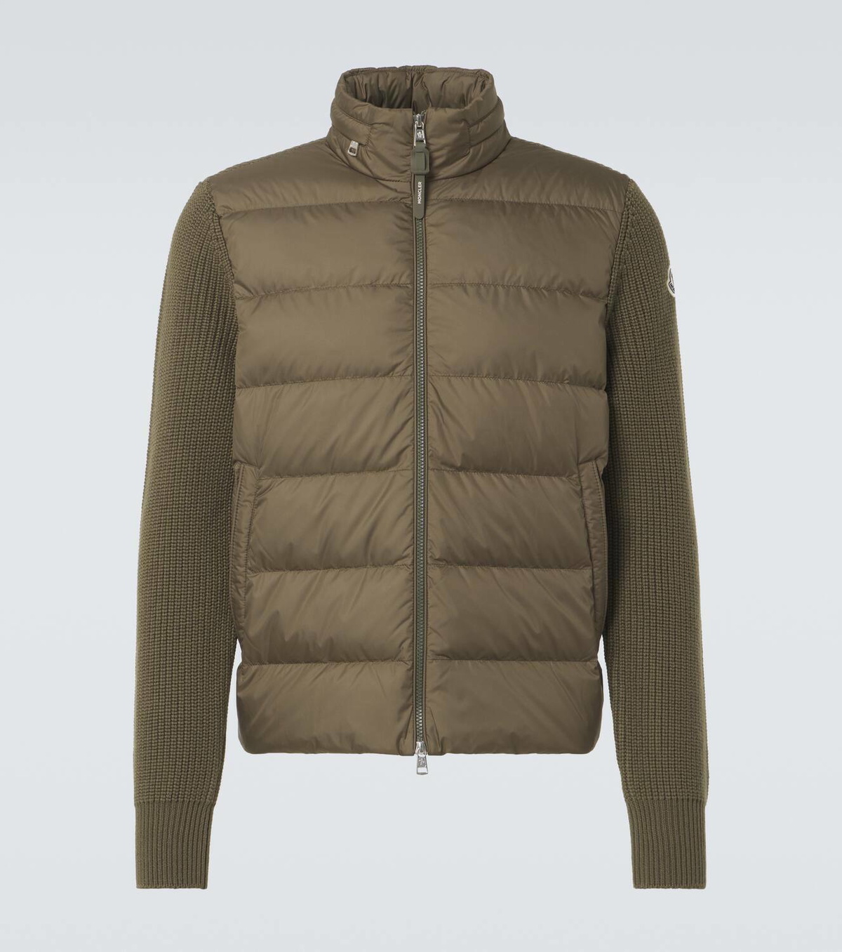 Moncler Down-paneled wool jacket Moncler