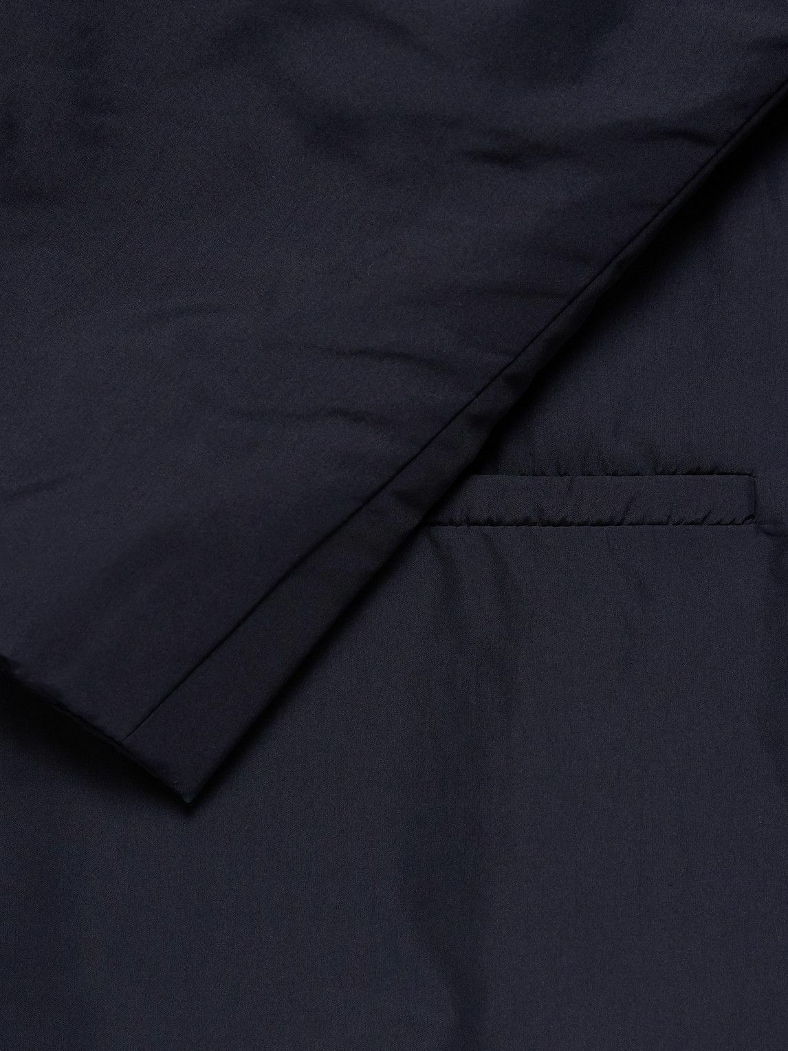 Mr P. - Padded Recycled-Shell Blazer - Blue Mr P.