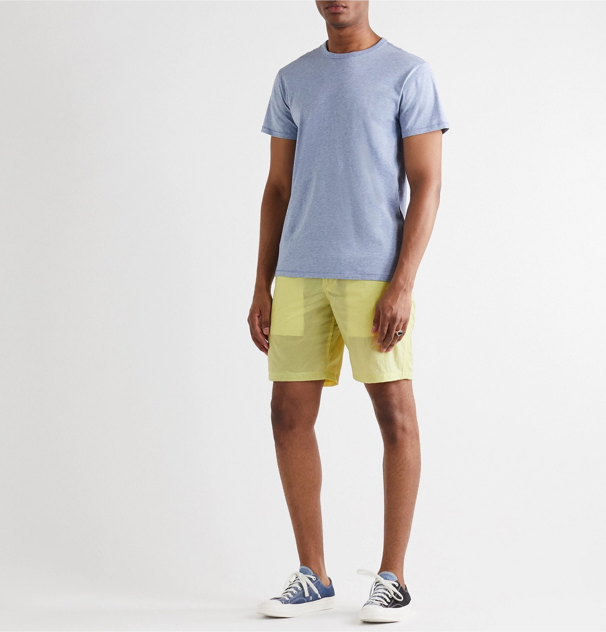 Folk - Logo-Appliquéd Nylon Shorts - Green Folk