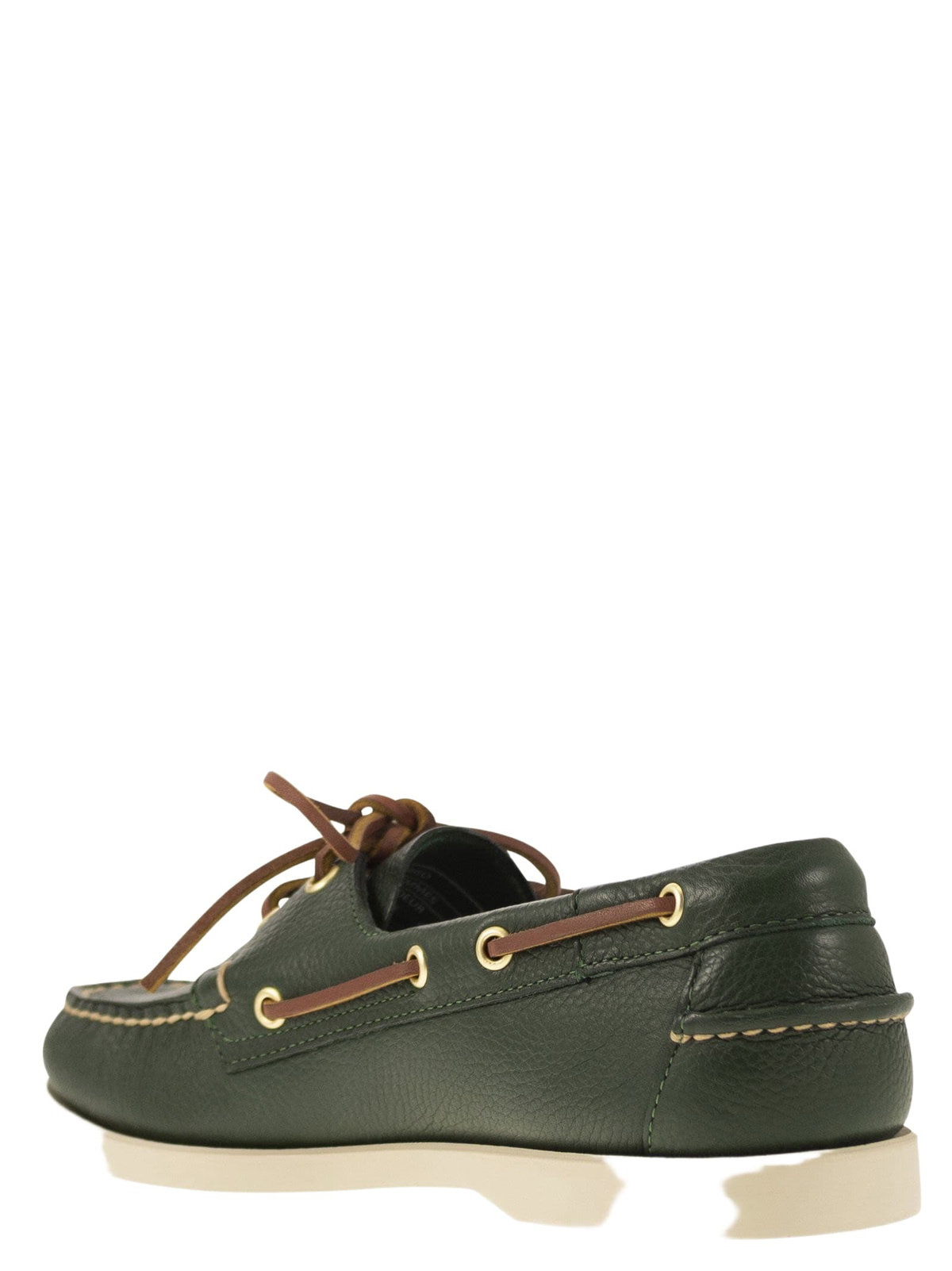 Sebago Portland - Moccasin With Grained Leather Sebago