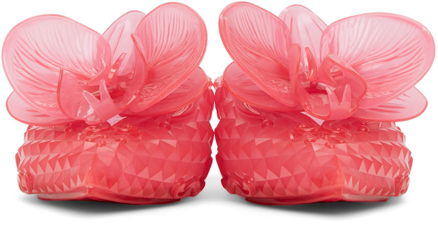 Y/Project Pink Melissa Edition Floral Point Mules Y/Project