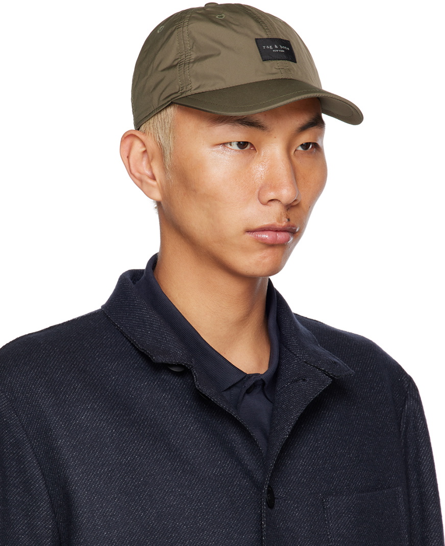 rag & bone Khaki Addison Baseball Cap Rag and Bone