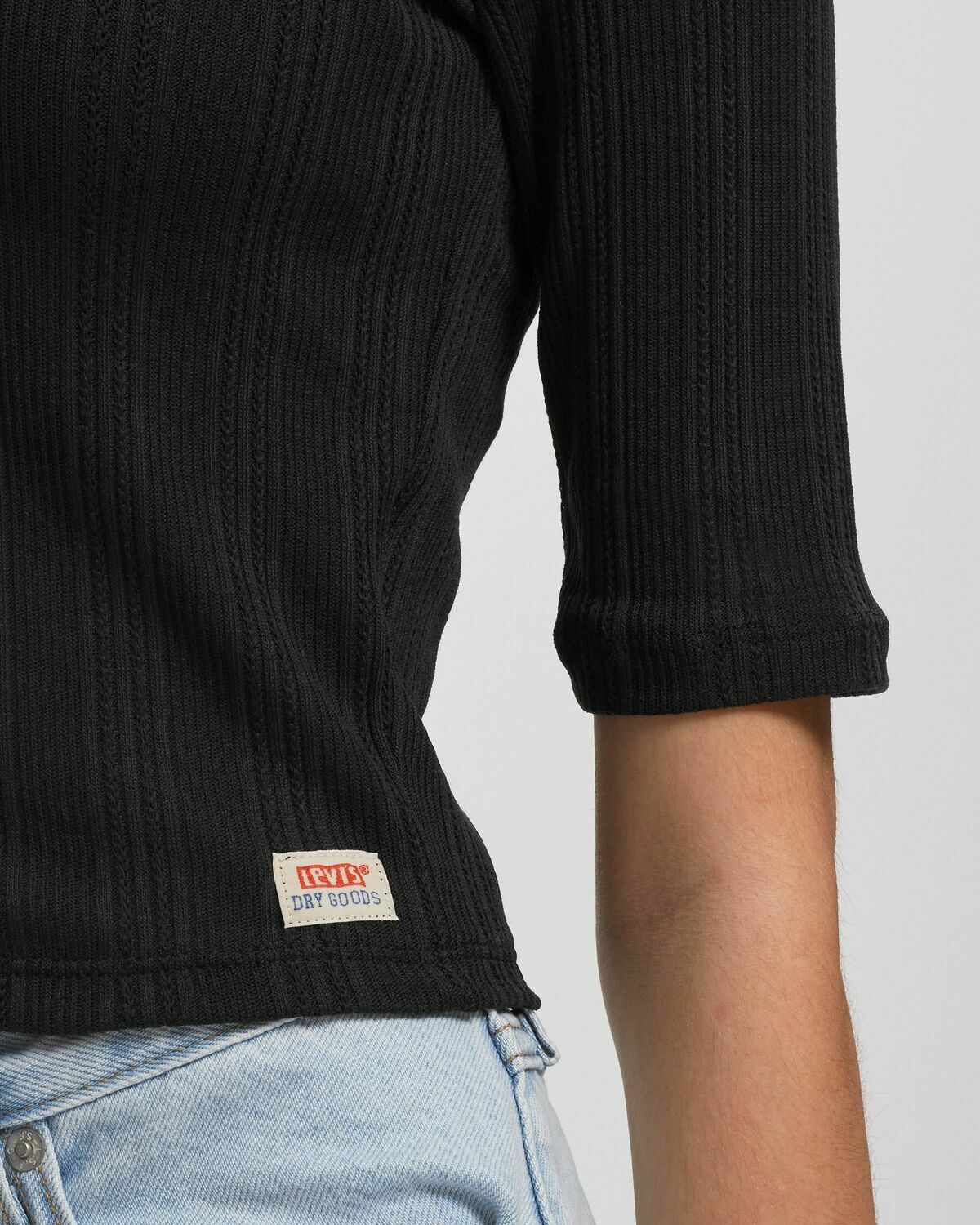 Levis Dry Goods Pointelle Top Multi Longsleeves Levis