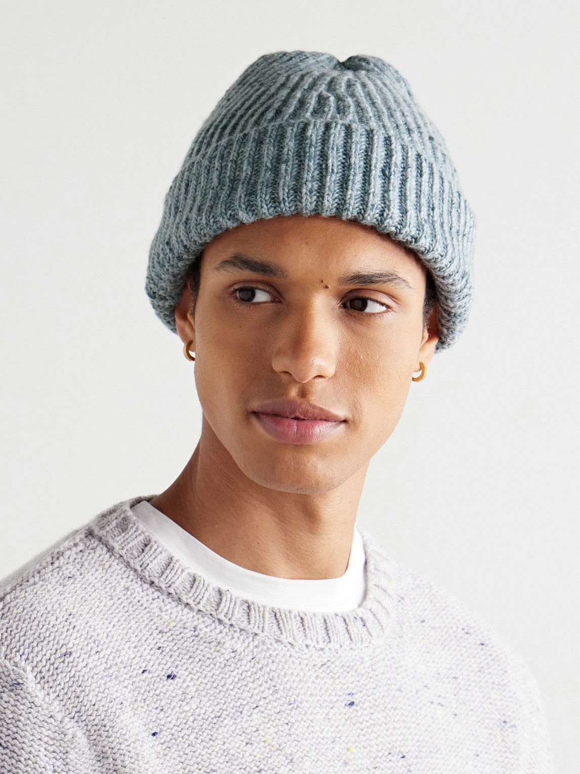 Inis Meáin - Ribbed Cashmere Beanie Inis Meáin