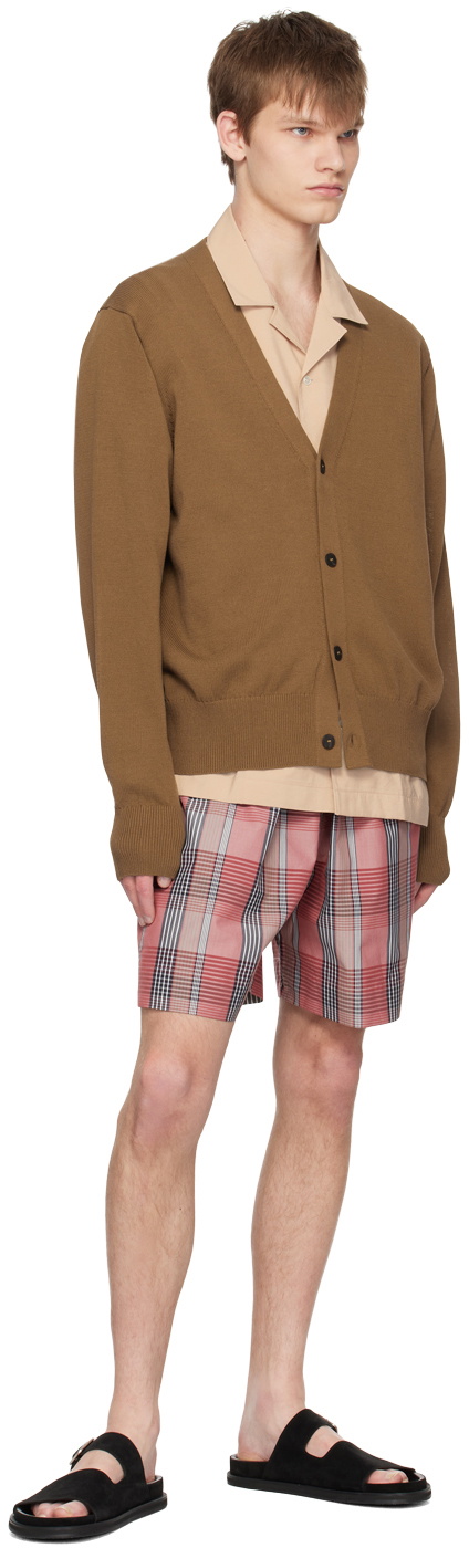 Studio Nicholson Brown Ceilo Cardigan Studio Nicholson