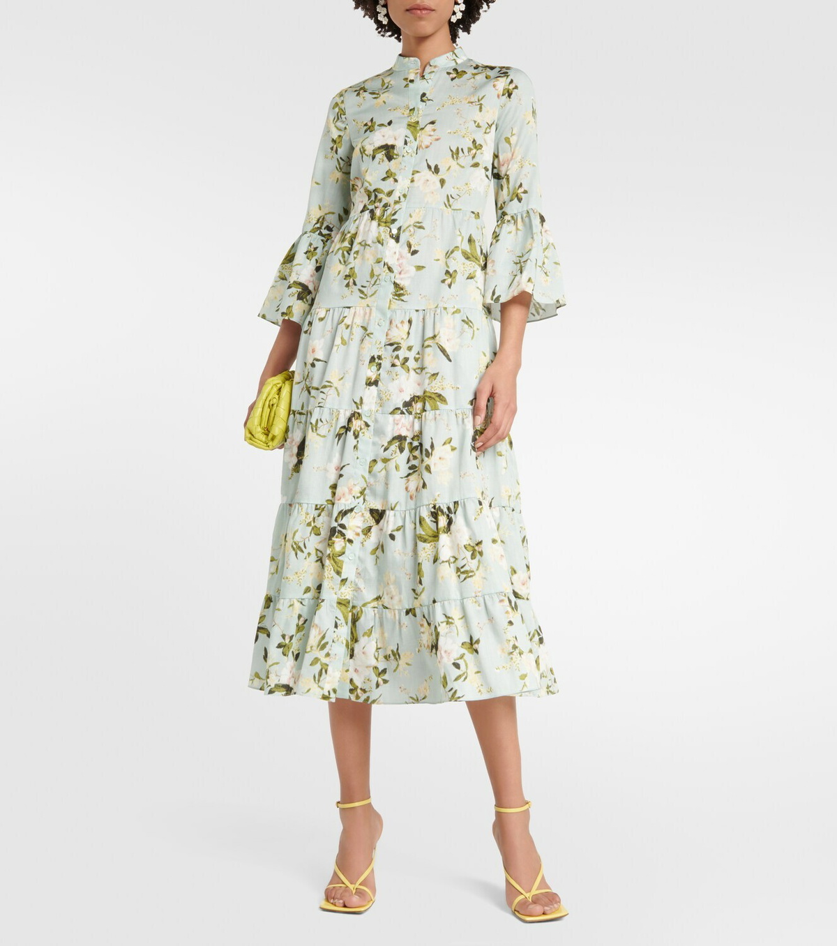 Erdem Panthea floral cotton poplin maxi dress Erdem