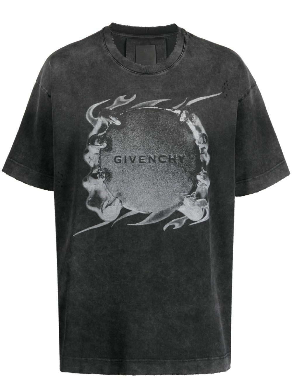 GIVENCHY - Printed Cotton T-shirt Givenchy