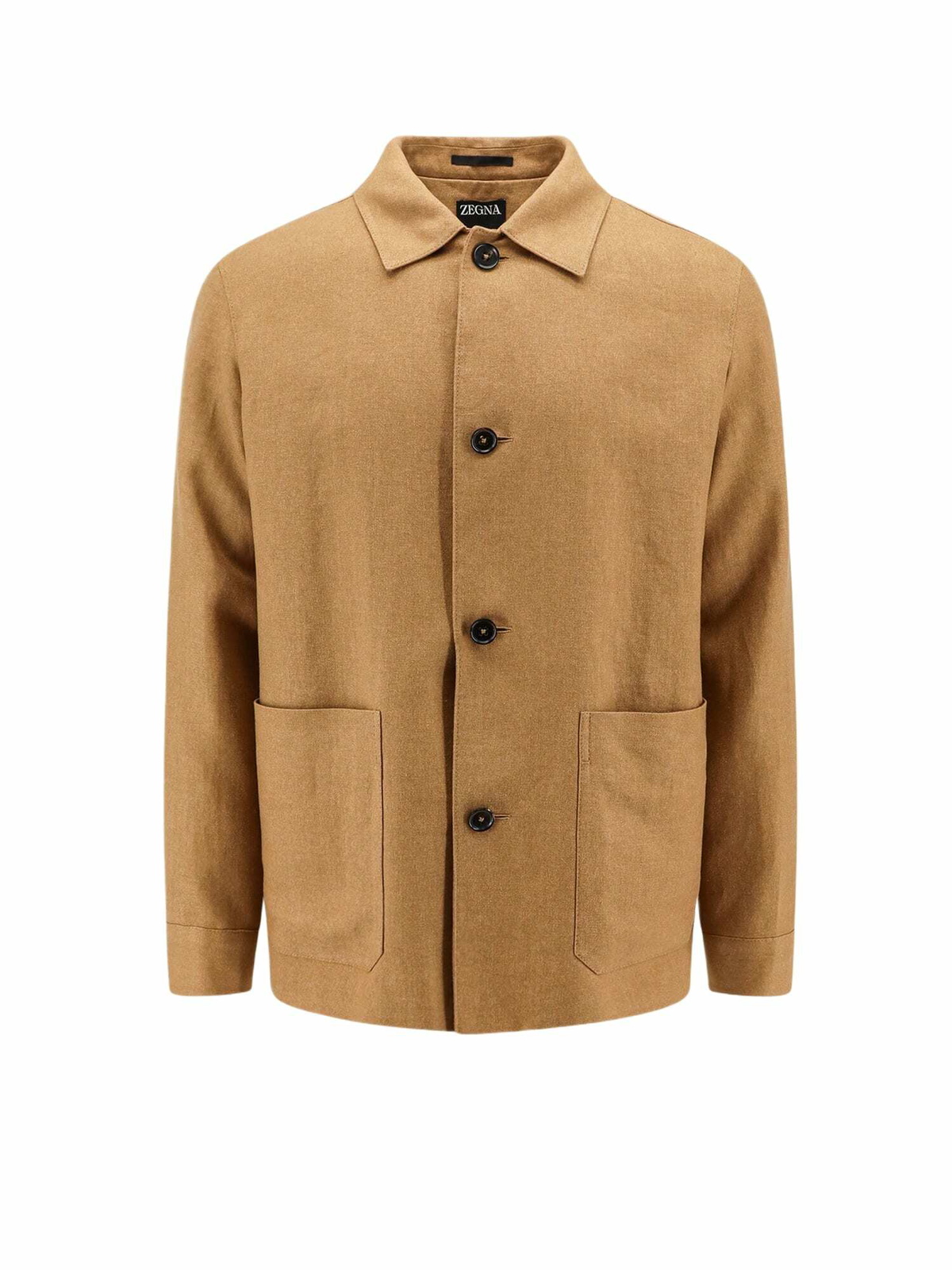 Zegna Linen And Wool Blend Jacket Zegna