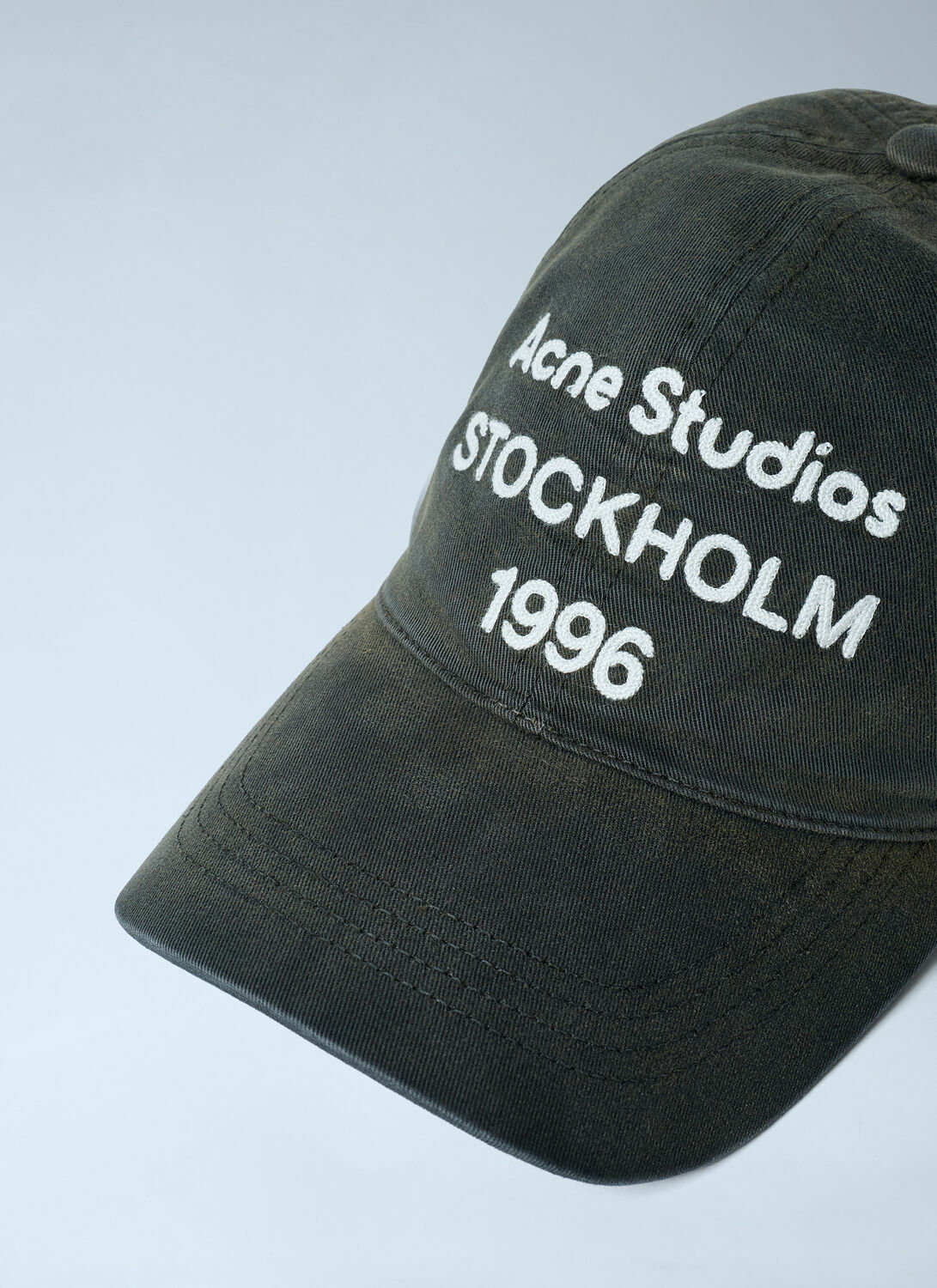 Acne Studios Logo Motif Baseball Cap Acne Studios