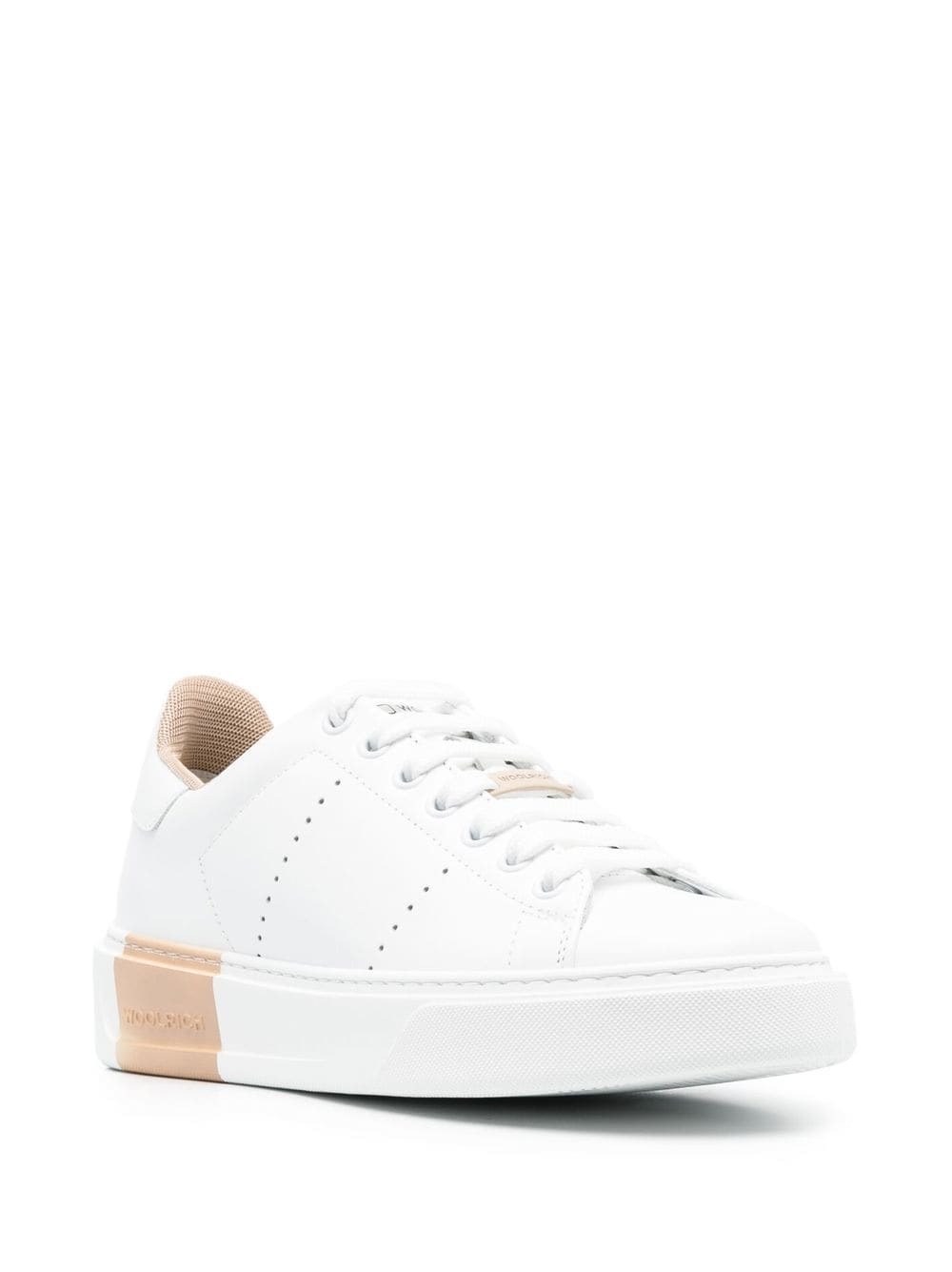 WOOLRICH - Leather Classic Court Sneakers Woolrich
