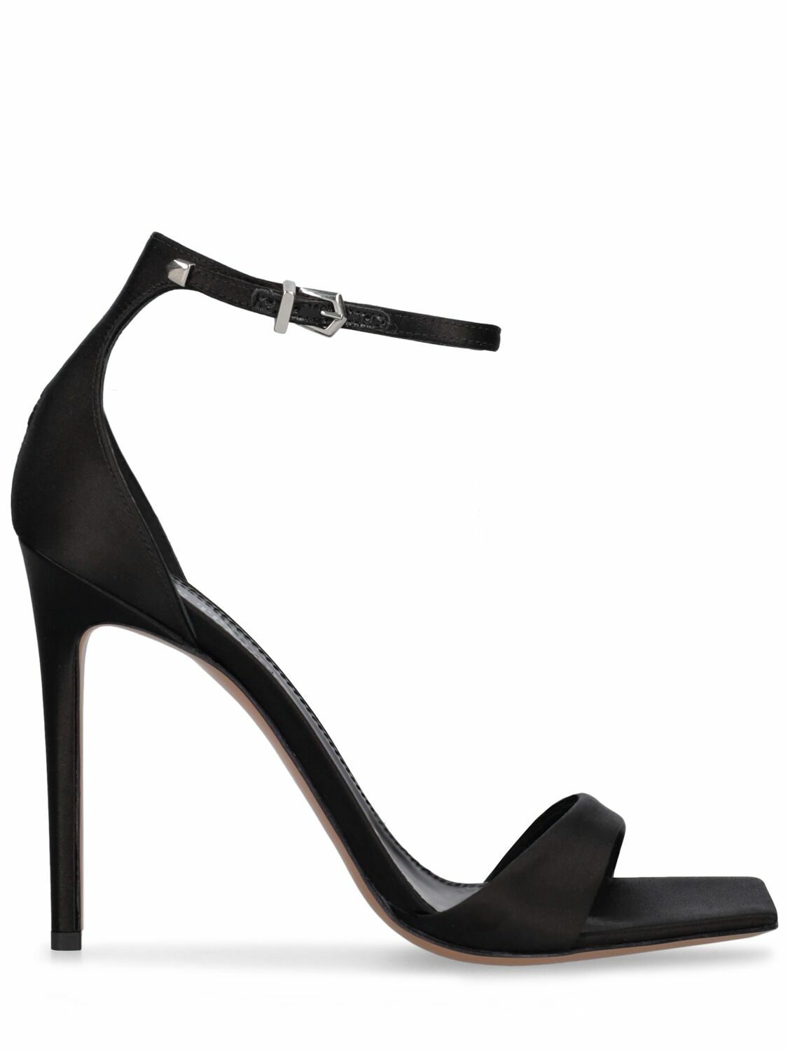 PARIS TEXAS - 105mm Stiletto Satin Sandals Paris Texas