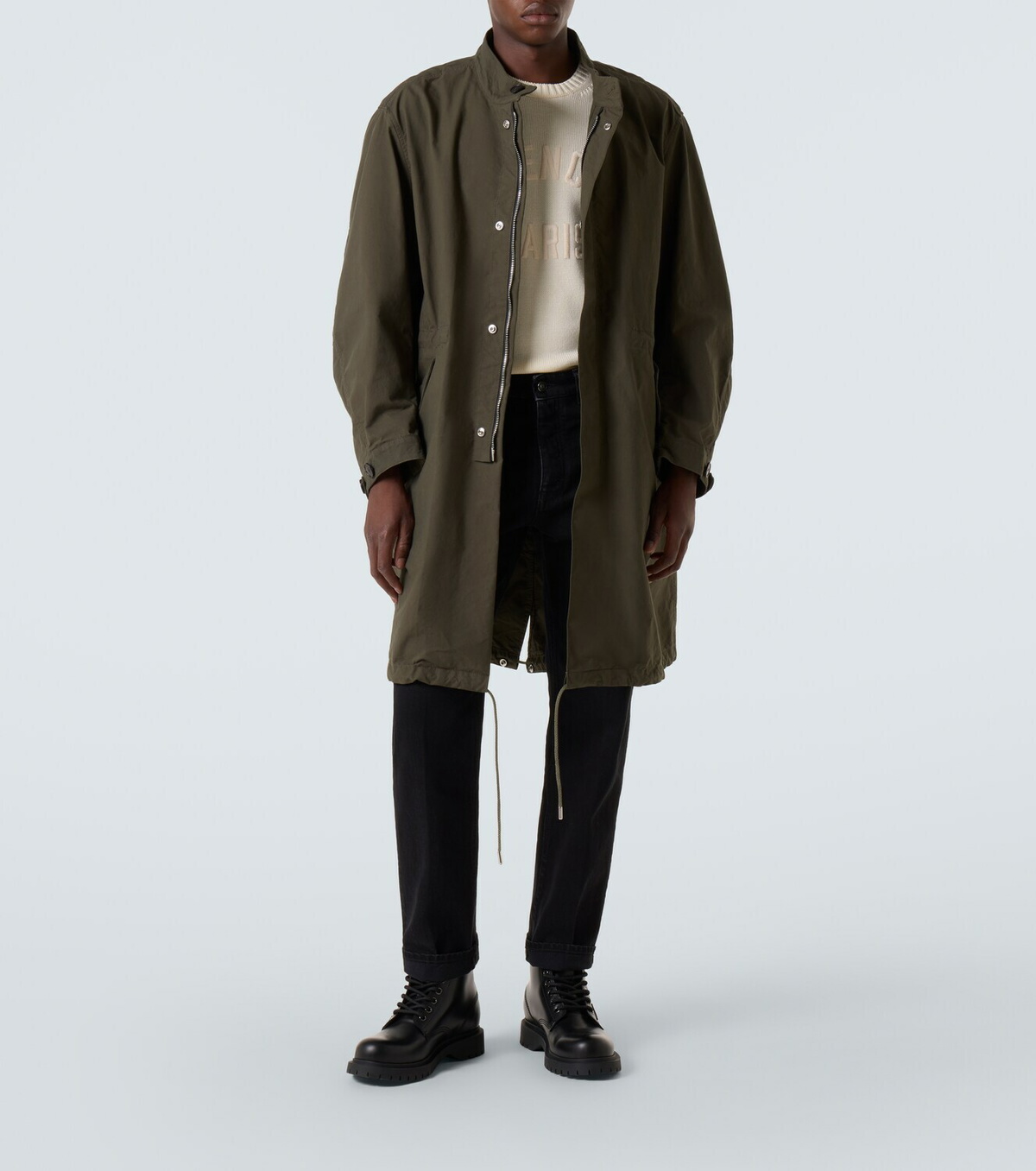 Givenchy Givenchy Stamp cotton-blend raincoat Givenchy