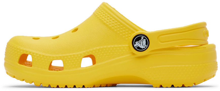 Crocs Kids Yellow Classic Clogs Crocs